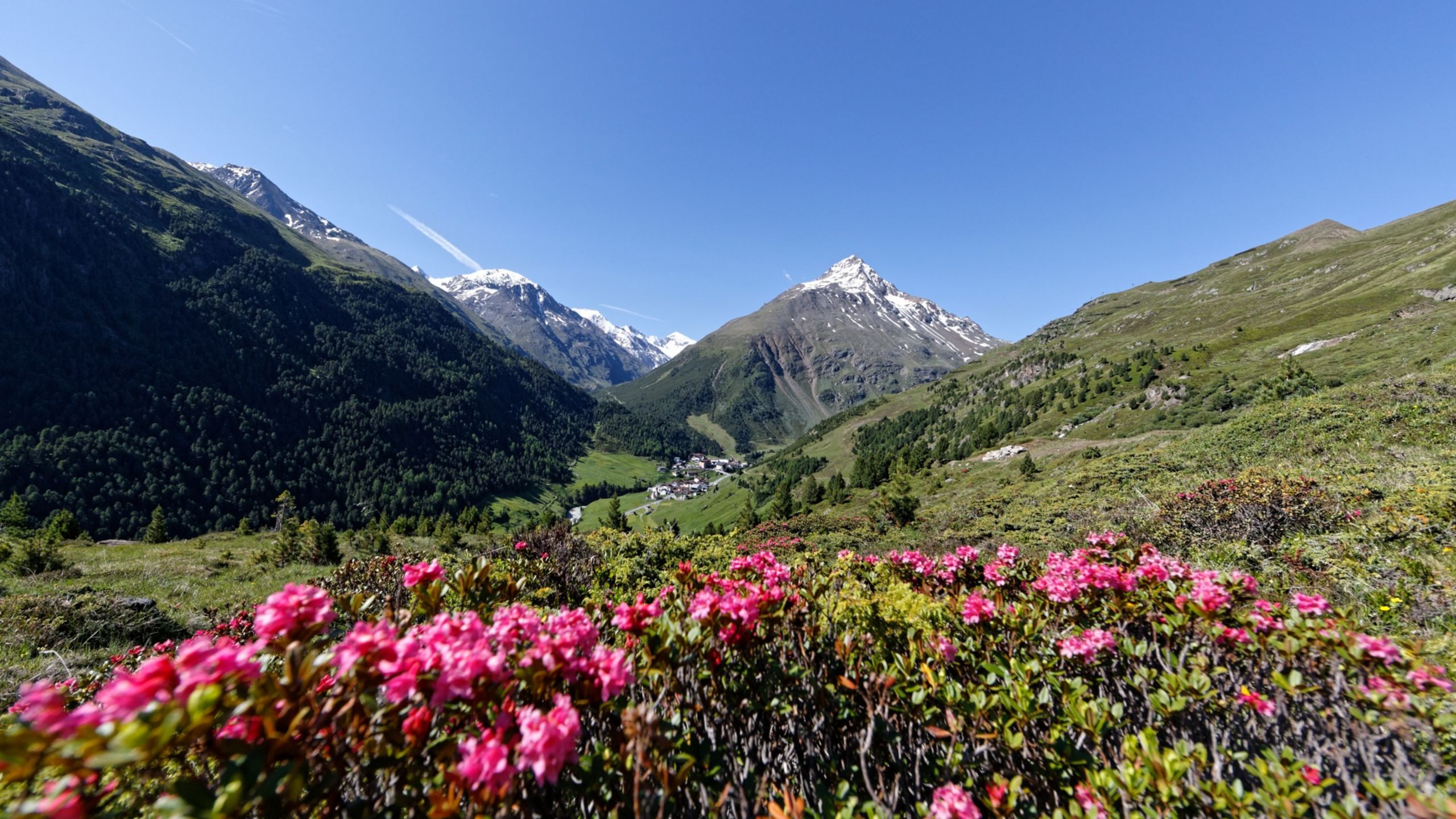 Hiking in the Ötztal valley