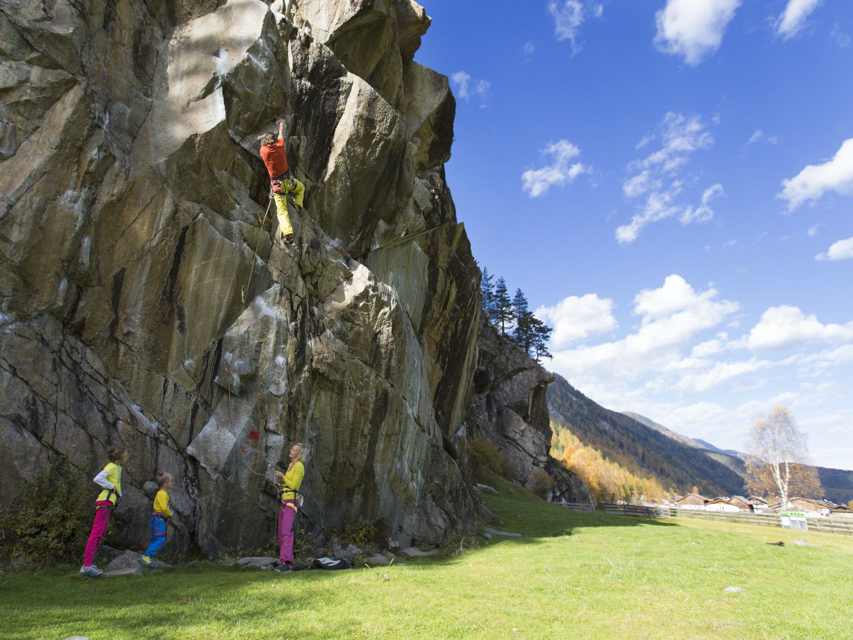 Klettern im Ötztal