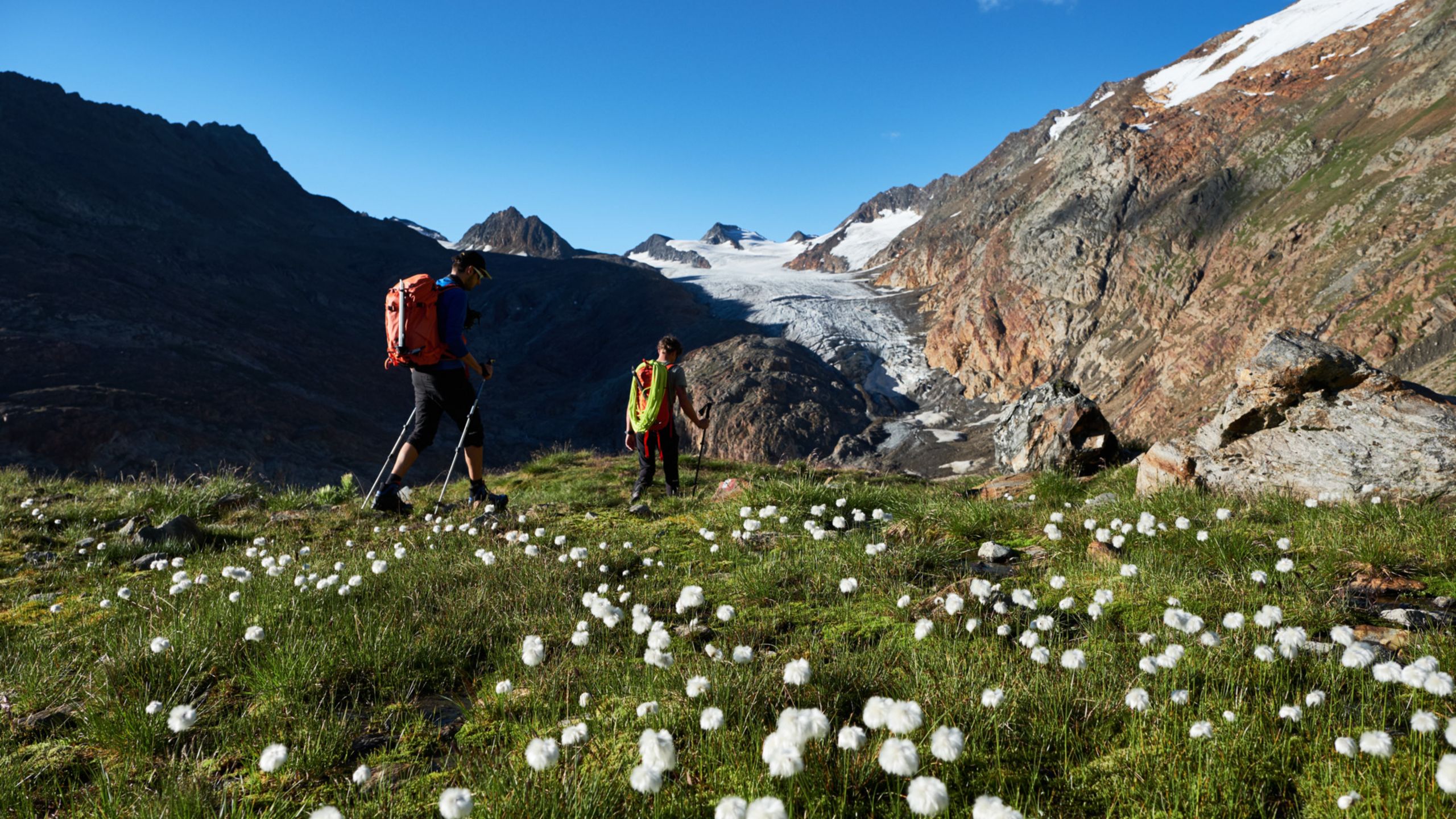 Hiking in the Ötztal valley